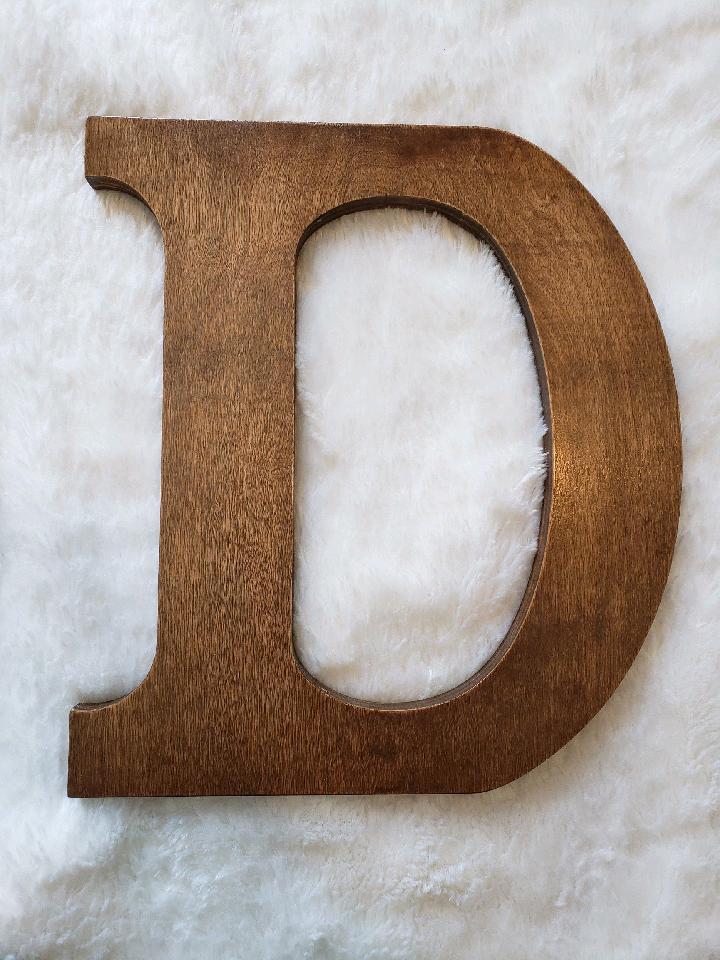 Finished Letter Cut-outs – Good Wood