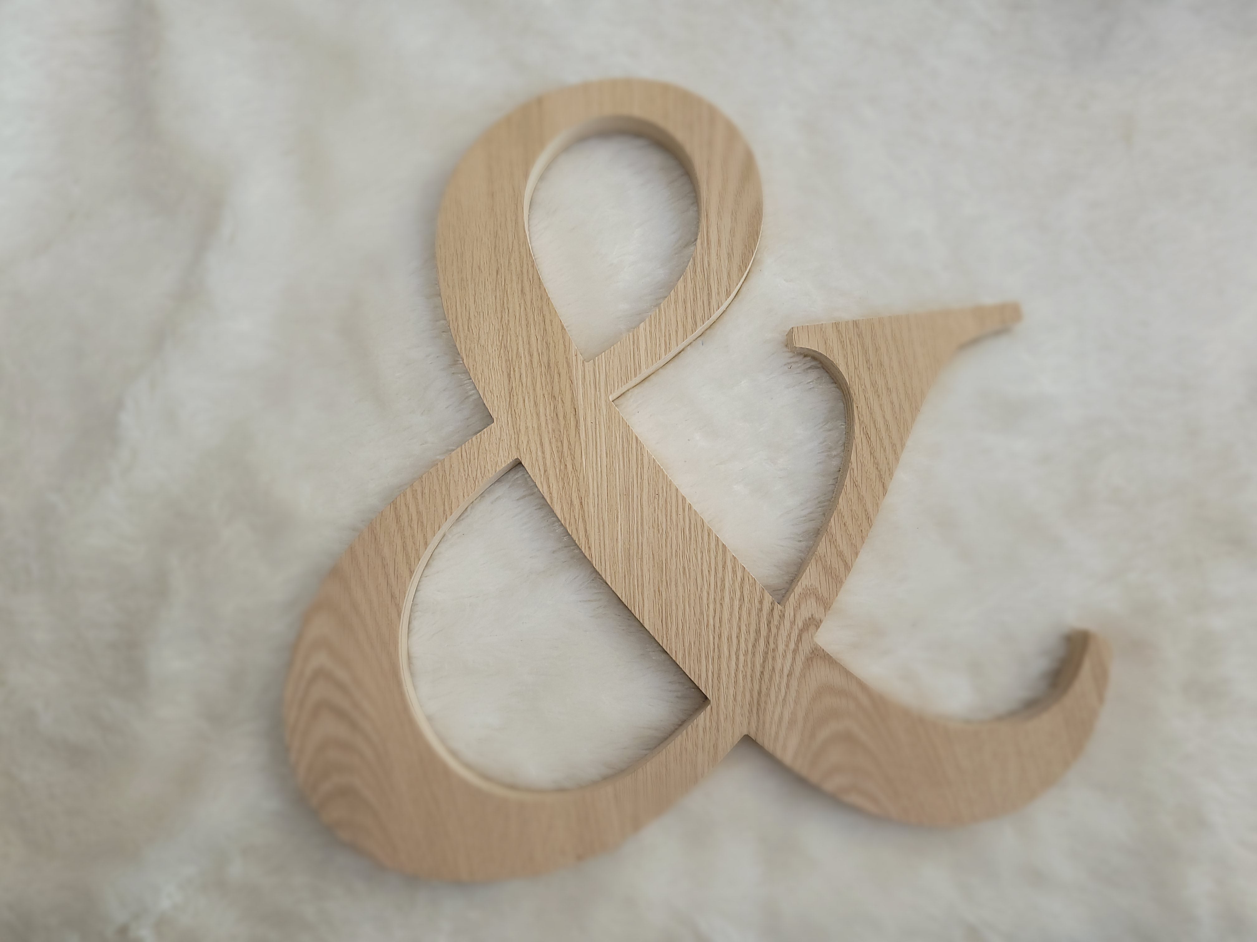 Letter and Symbol Cut-Outs - Unfinished – Good Wood